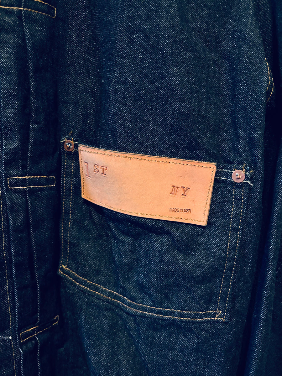 T-Back Denim Jacket / 896 / size 46 – First Standard