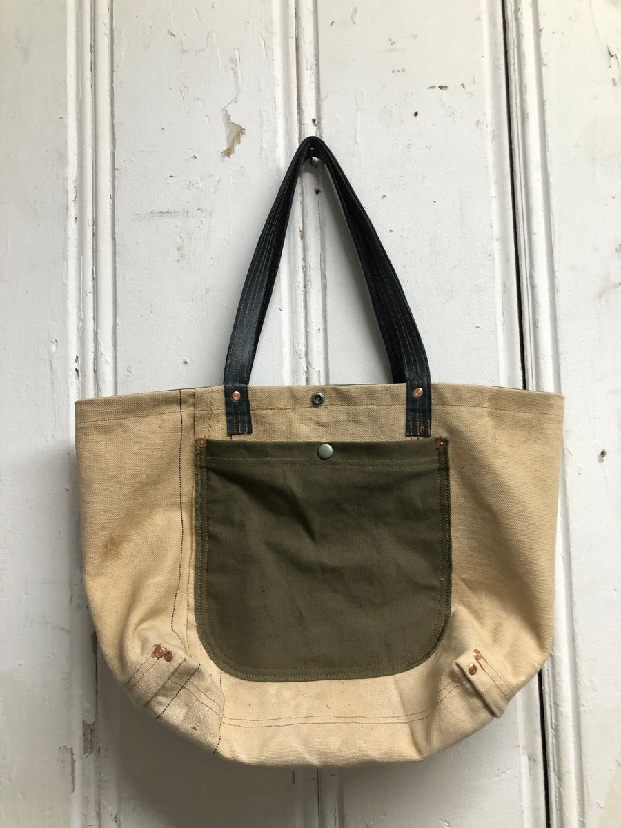 1940s USN Seabag Tote Bag / 82724 – First Standard