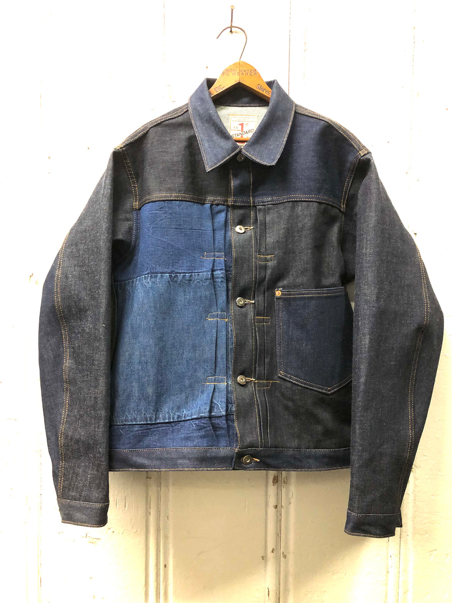 Mixed Denim Jacket / 695 / Large – First Standard